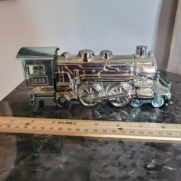 Avon | Accents | Vintage Avon Chrome Locomotive Train Fragrance ...